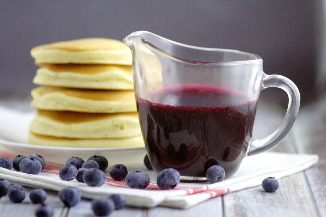 Blueberry Maple Syrup | The Gracious Wife