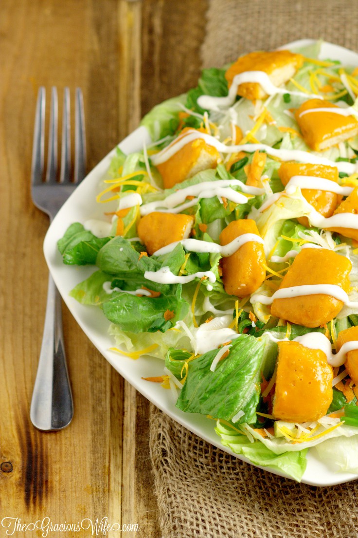 Buffalo Chicken Salad | The Gracious Wife