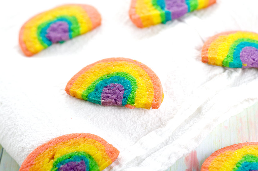 Rainbow Sugar Cookies | The Gracious Wife