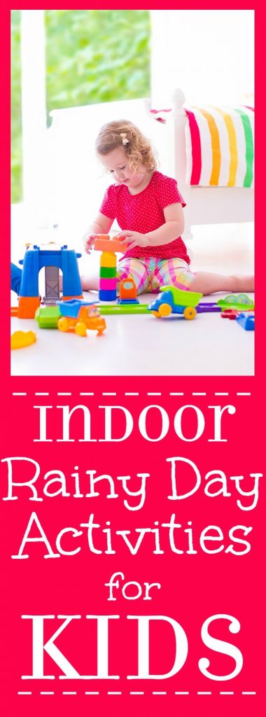 Indoor Rainy Day Activities for Kids | The Gracious Wife
